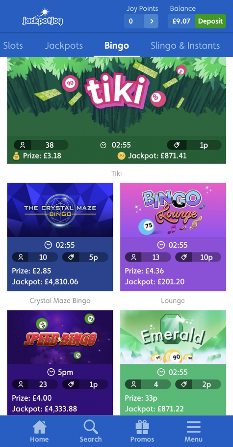 Jackpotjoy Bingo Review (2025) | Should You Join + Get Bonus?