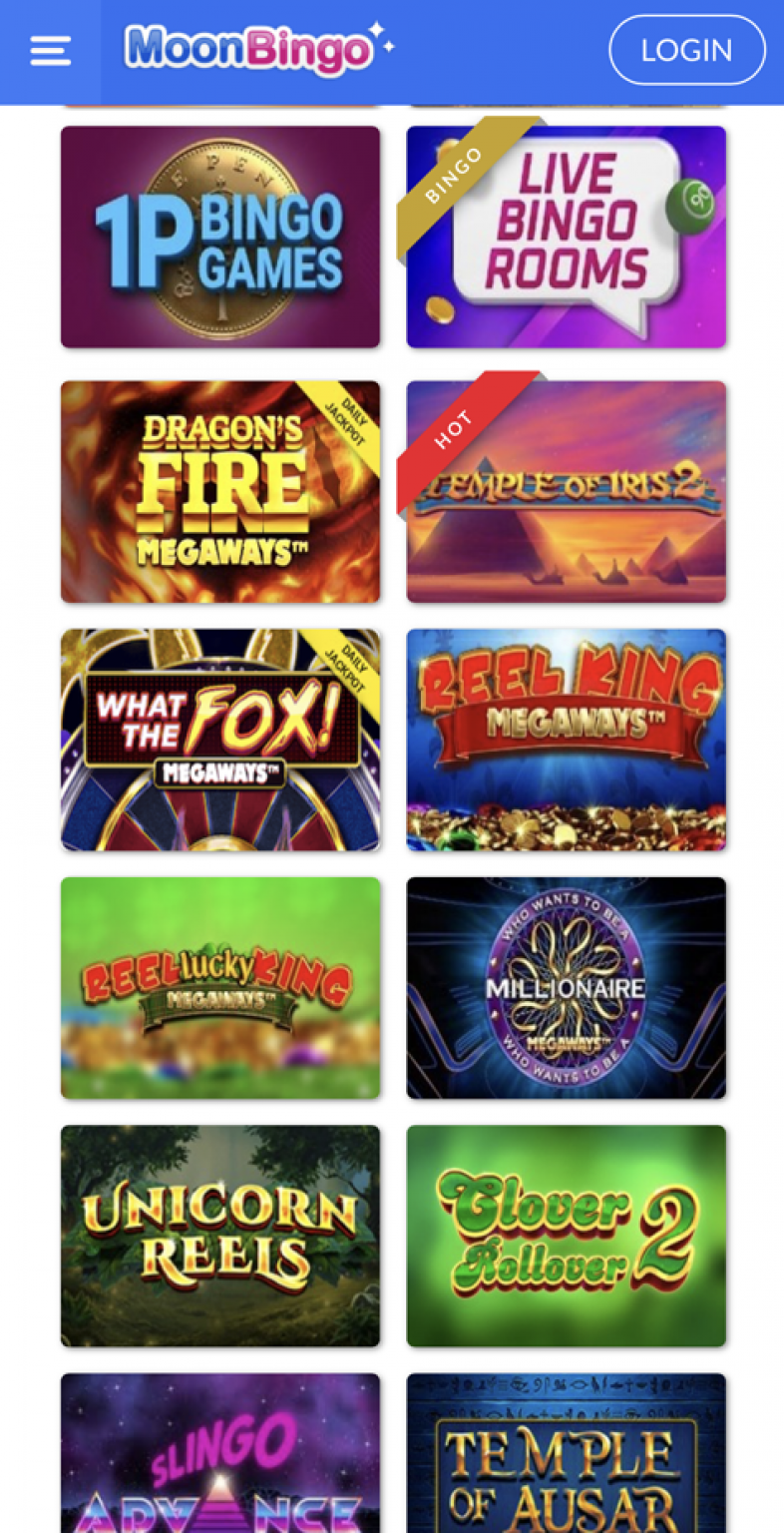 Moon Bingo Review (2024) | Play £10, Grab £20 Bonus Here